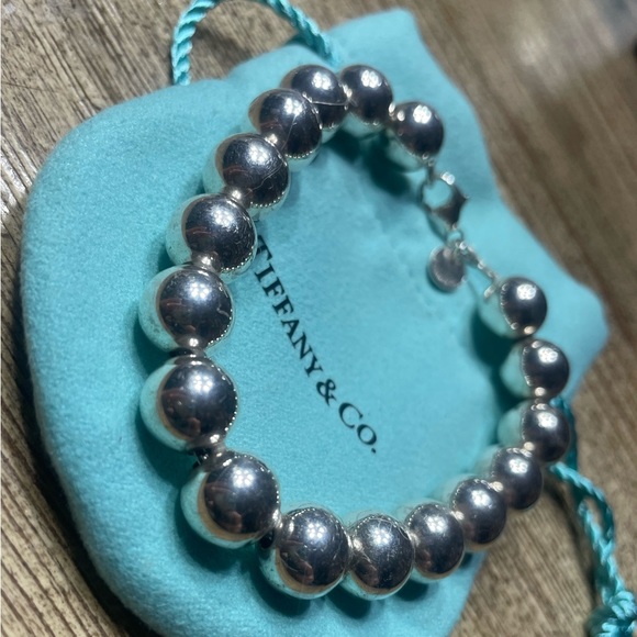 Tiffany & Co. | Jewelry | Authentic Tiffany Co Hardware Ball Bracelet ...